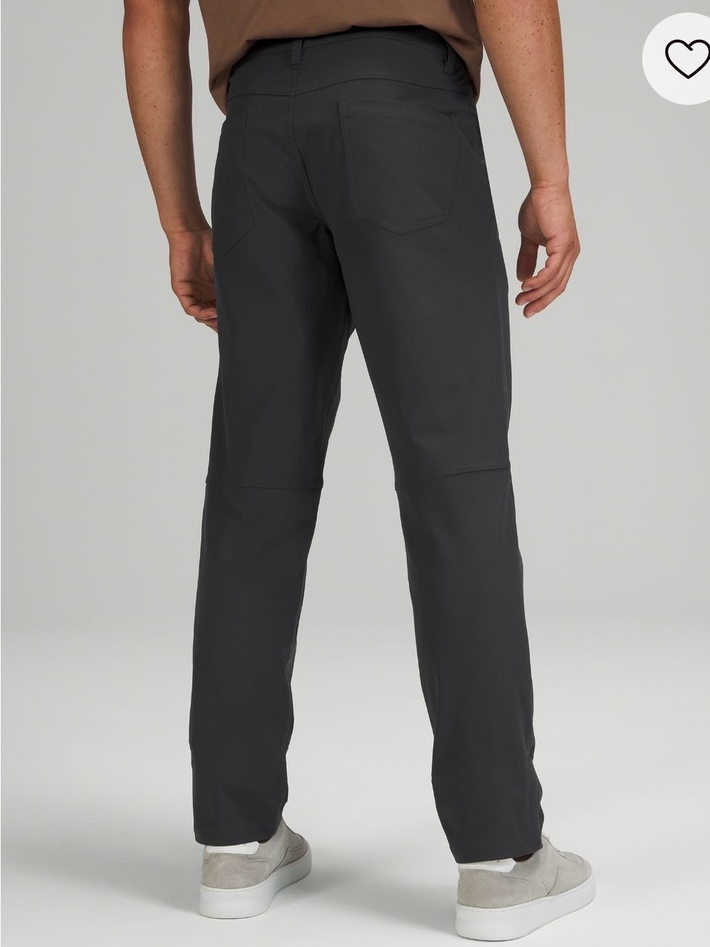 lululemon athletica | Pants | Lululemon Abc Classic Fit 5 Pocket Gray ...